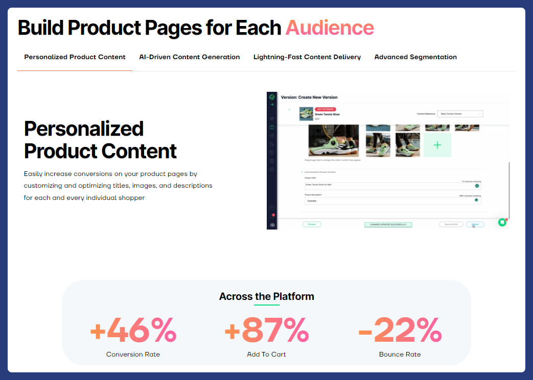 Product Content Creation: Using the Power of Dynamic Adaptations ... Product Content Creation: Using the Power of Dynamic Adaptations ...